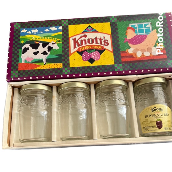 Kitchen | Vintage Knotts Berry Farm Jelly Jar Collection | Poshmark